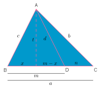 A Math Diary: Dalil Stewart (Stewart's Theorem)
