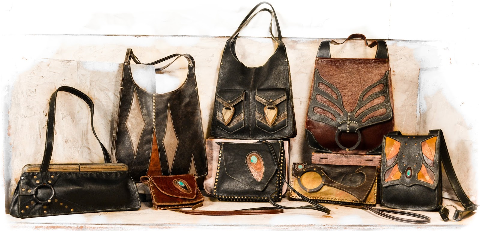 chemical wedding handbags: Sample assortments from boutiques that have ...