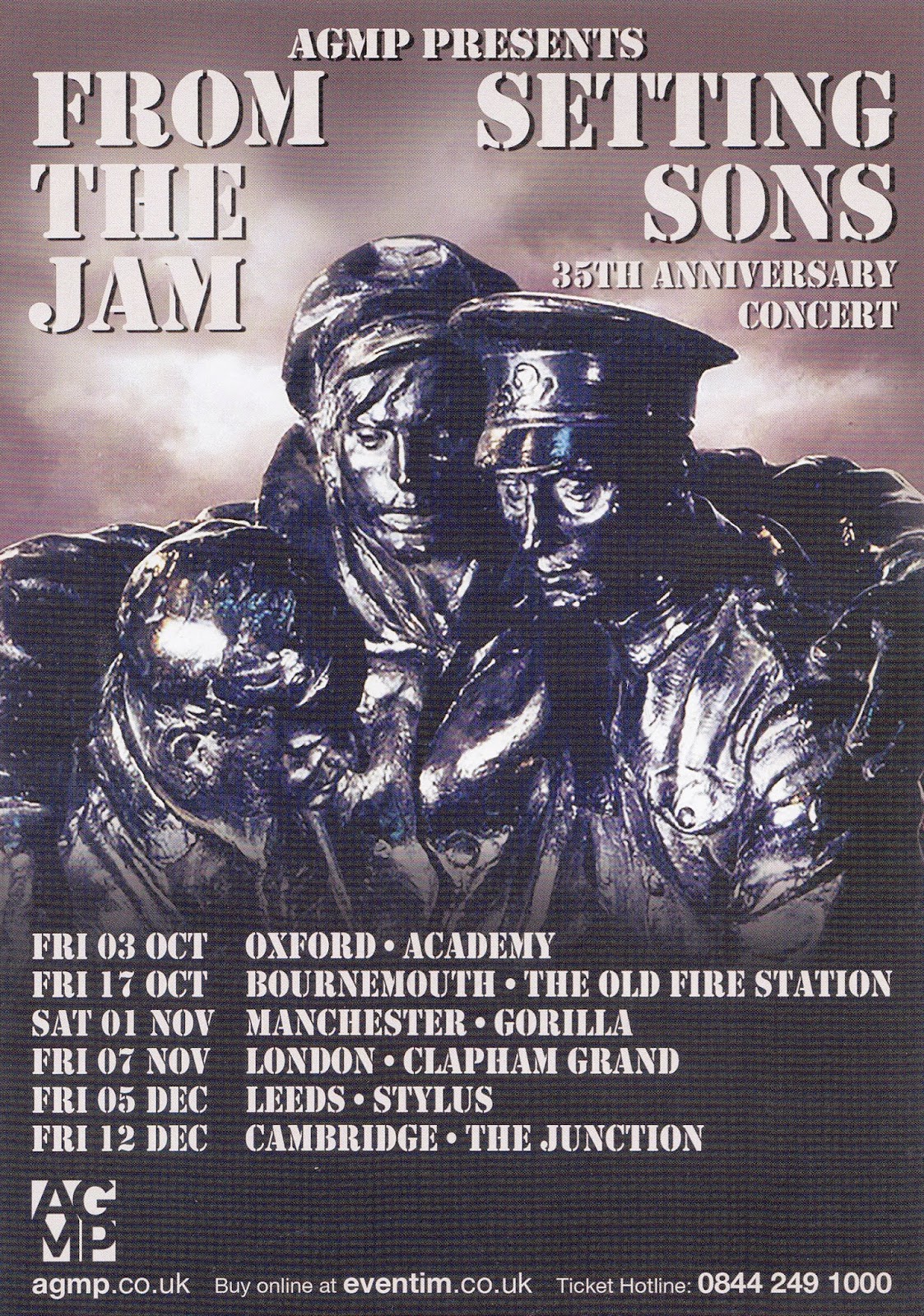 Aural Sculptors - The Stranglers Live: Setting Sons 35th Anniversary ...