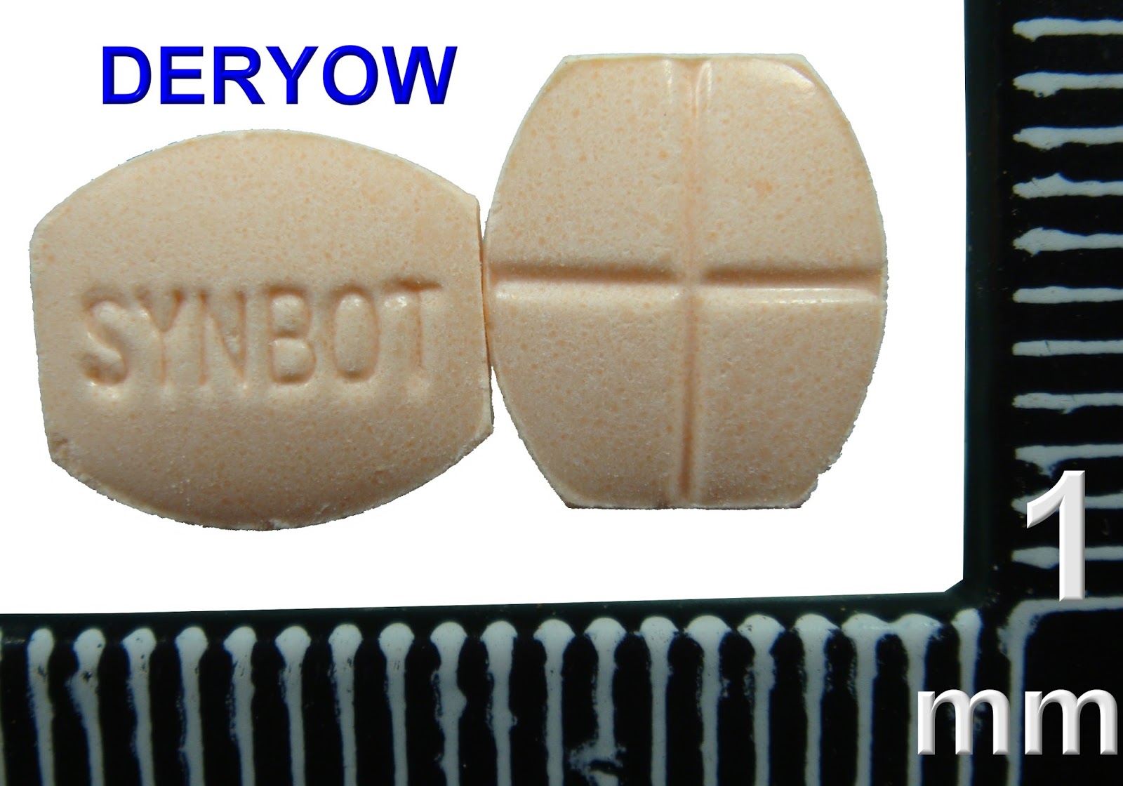 德佑藥局藥袋資訊暨藥品外觀分享: SYNBOT 【20mg】 TAB. 〝信元〞 ENALAPRIL 欣保錠 藥品外觀描述:長弧形橙黃色(SYNBOT/┼) 痕(A2) 形120102