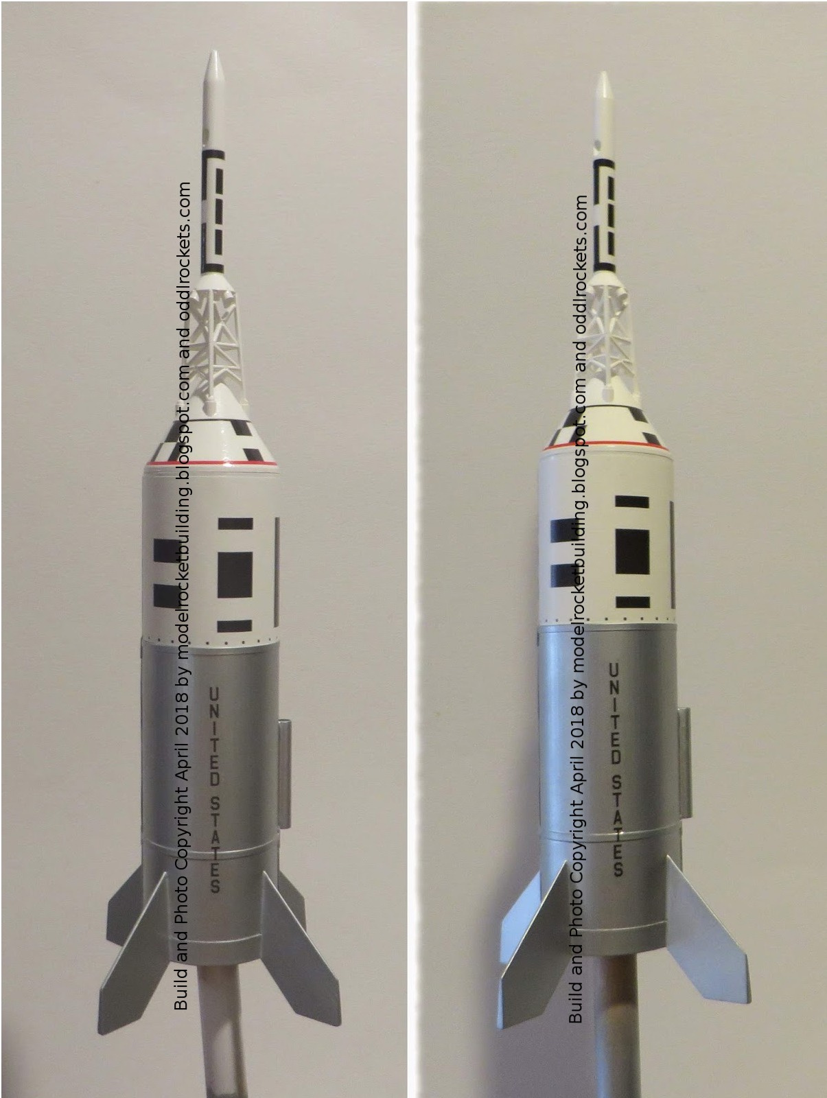 Model Rocket Building: Estes Little Joe II (Small) Build, Finished
