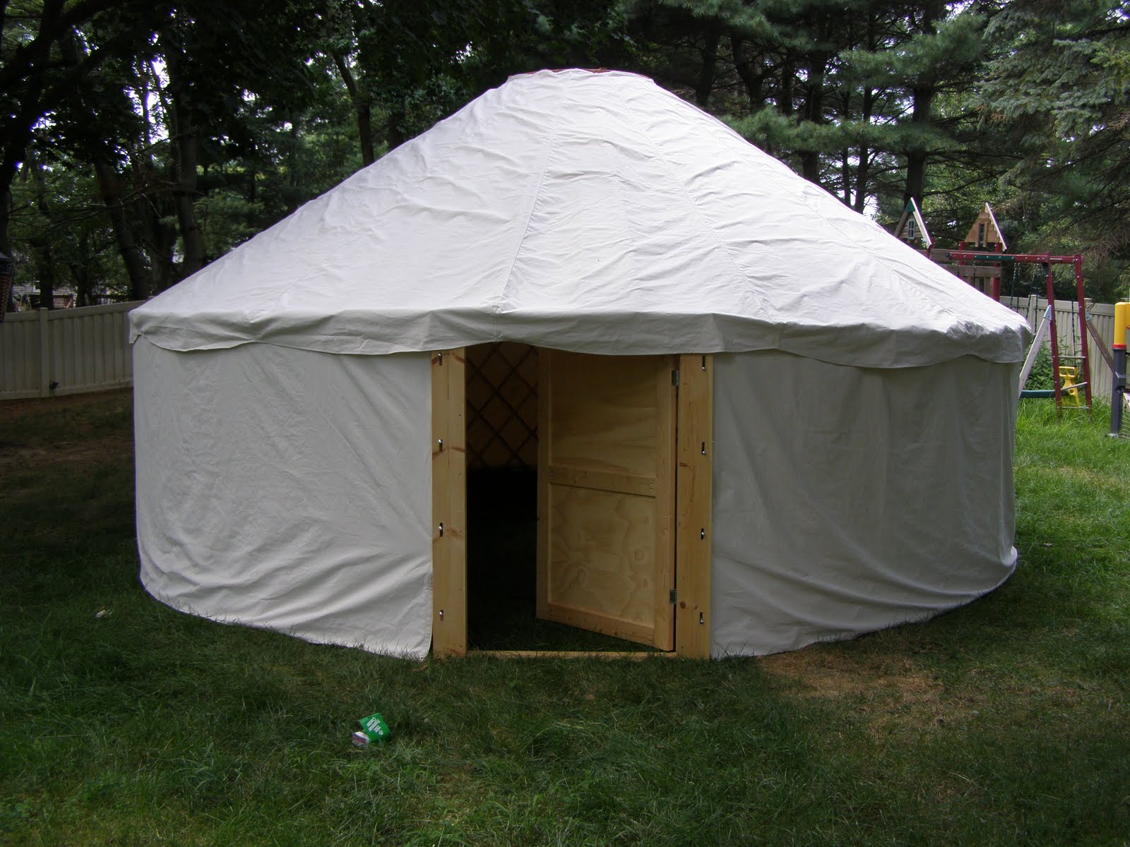 Medieval Woodshop: Completion of the Yurt
