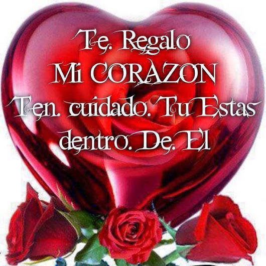 Imagenes De Corazon Con Versos De Amor