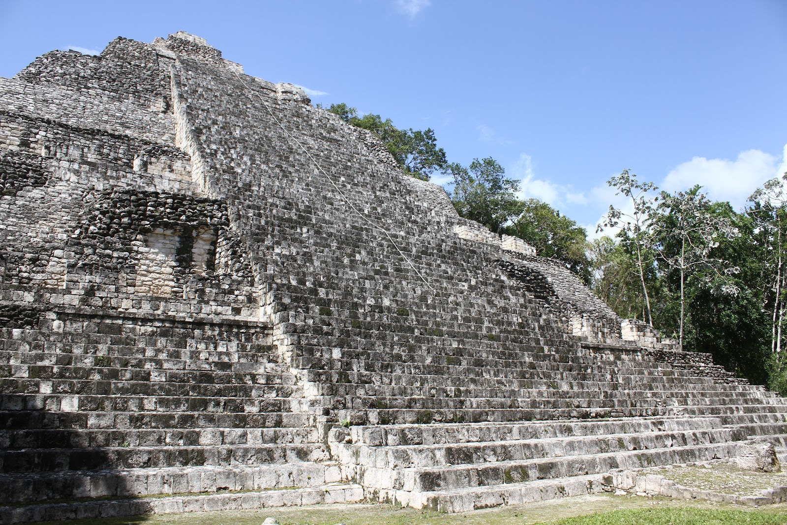 Visitar as ruínas maias de RIO BEC no rescaldo do furacão | México