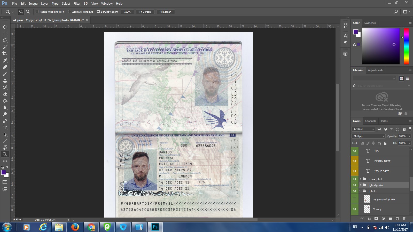 Yezlodz Educational Hacks And Tutorials Uk Passport Psd