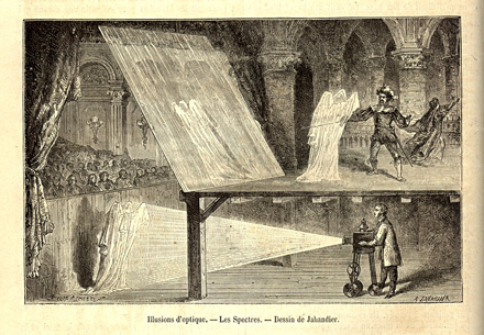 Seeks Ghosts: Pepper’s Ghost Illusion