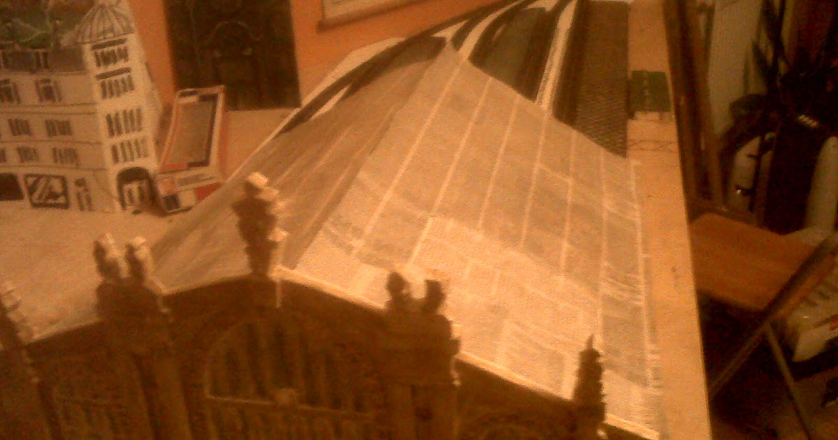 French Model Railway: HO scale Canopy for Gare du Nord.