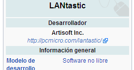 Lantastic for dos - holopol