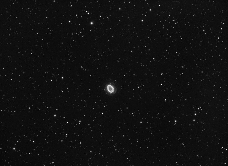 Astropixel.gr - by Andreas Chondrogiannis: M 57 in Ha (255 minutes)