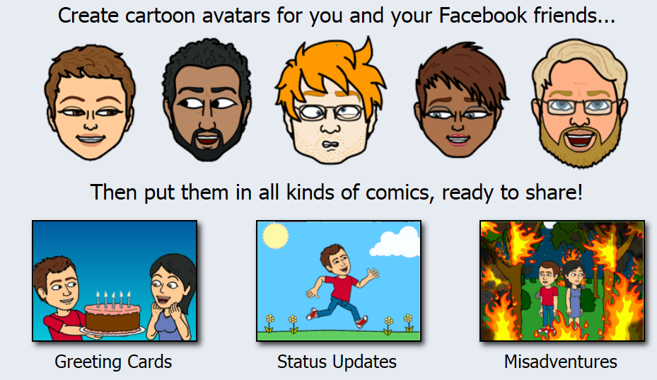 iOS App Hub: Bitstrips - Be A Star In Your Own Comic Strips