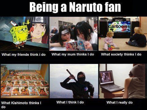 Funny Naruto Meme - Manga Memes: Being a Naruto fan