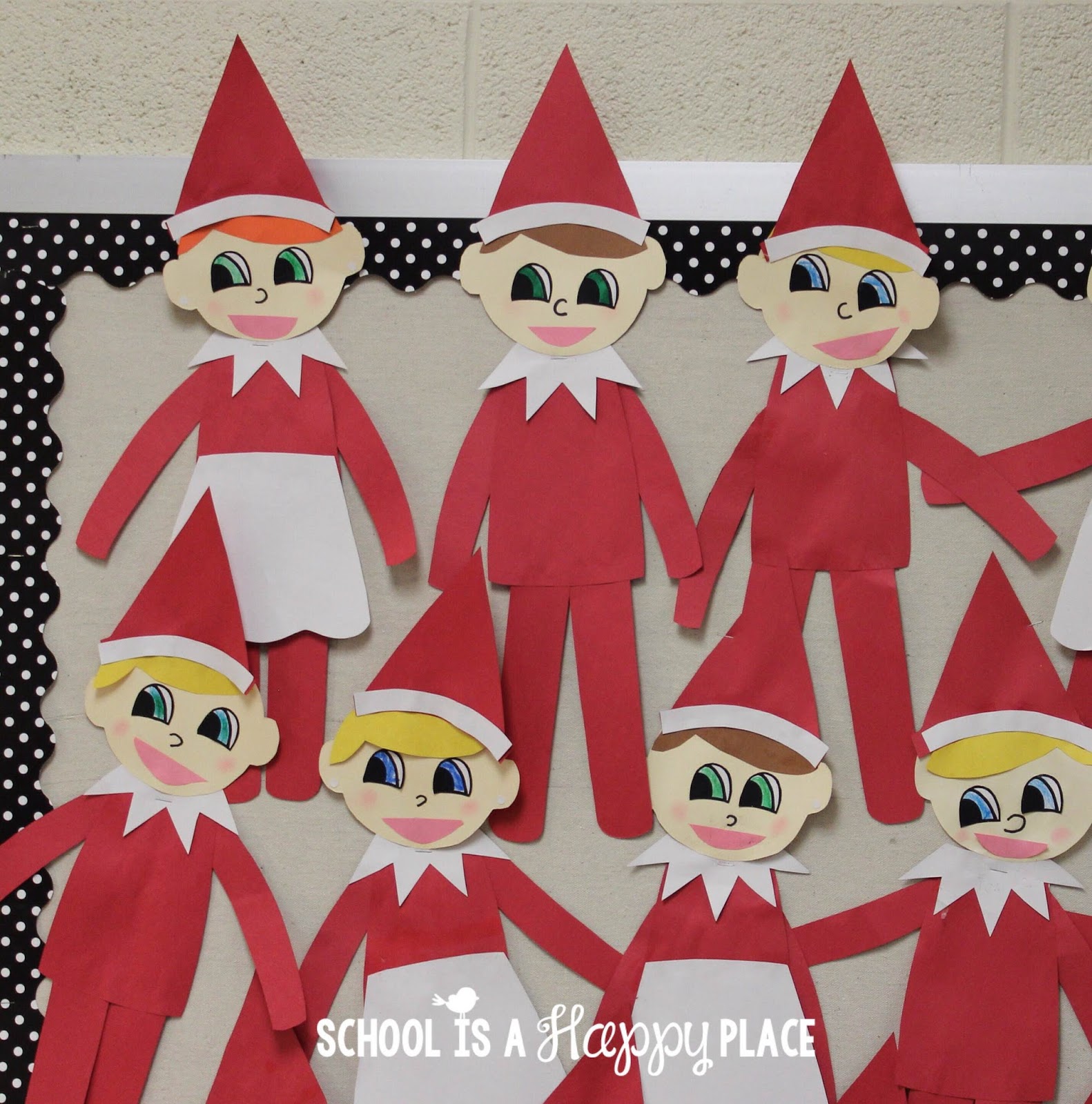 School Is a Happy Place: Elf in the Classroom (Ideas and Free Activities)