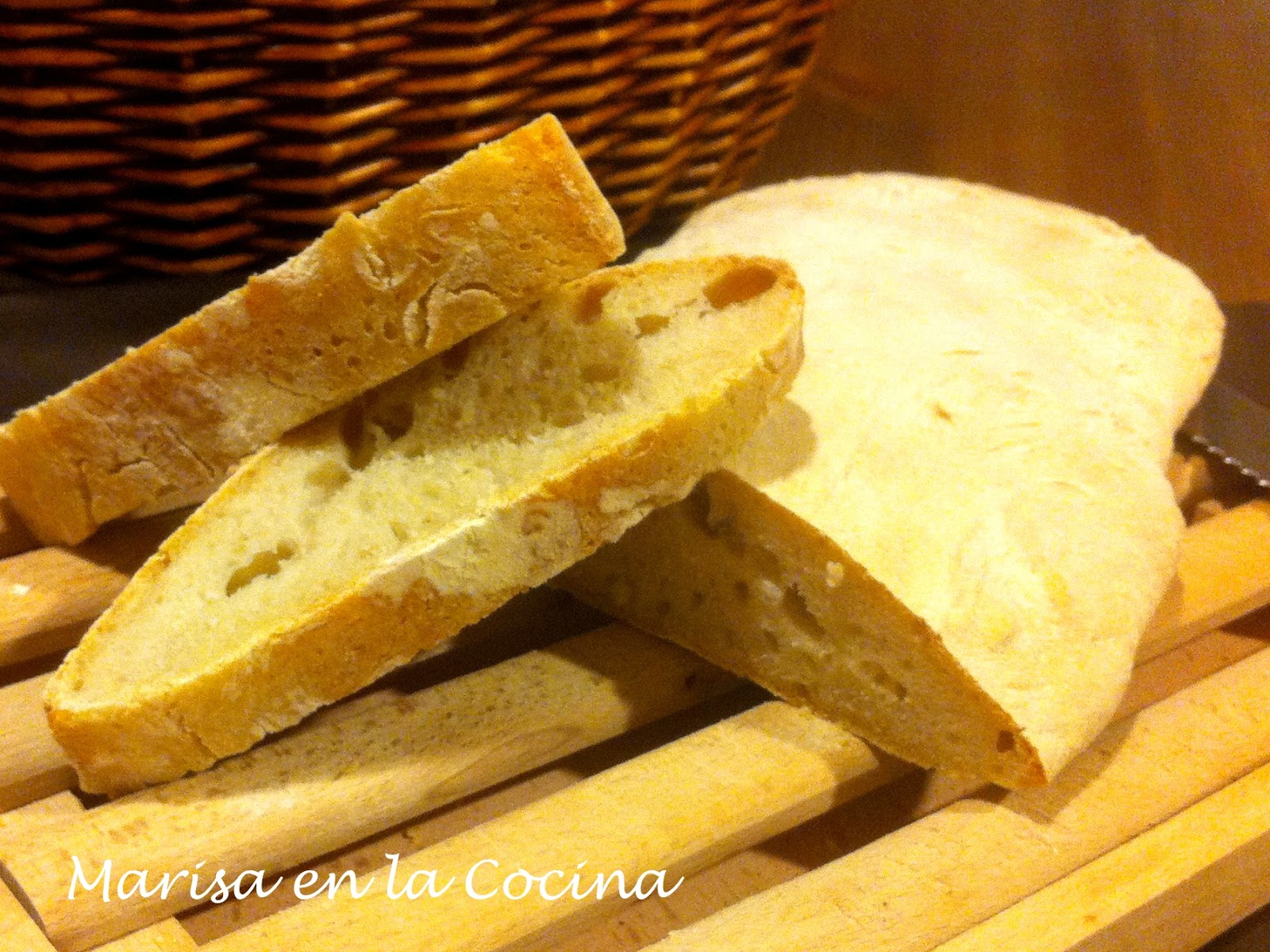 Pan Ciabatta o Chapata
