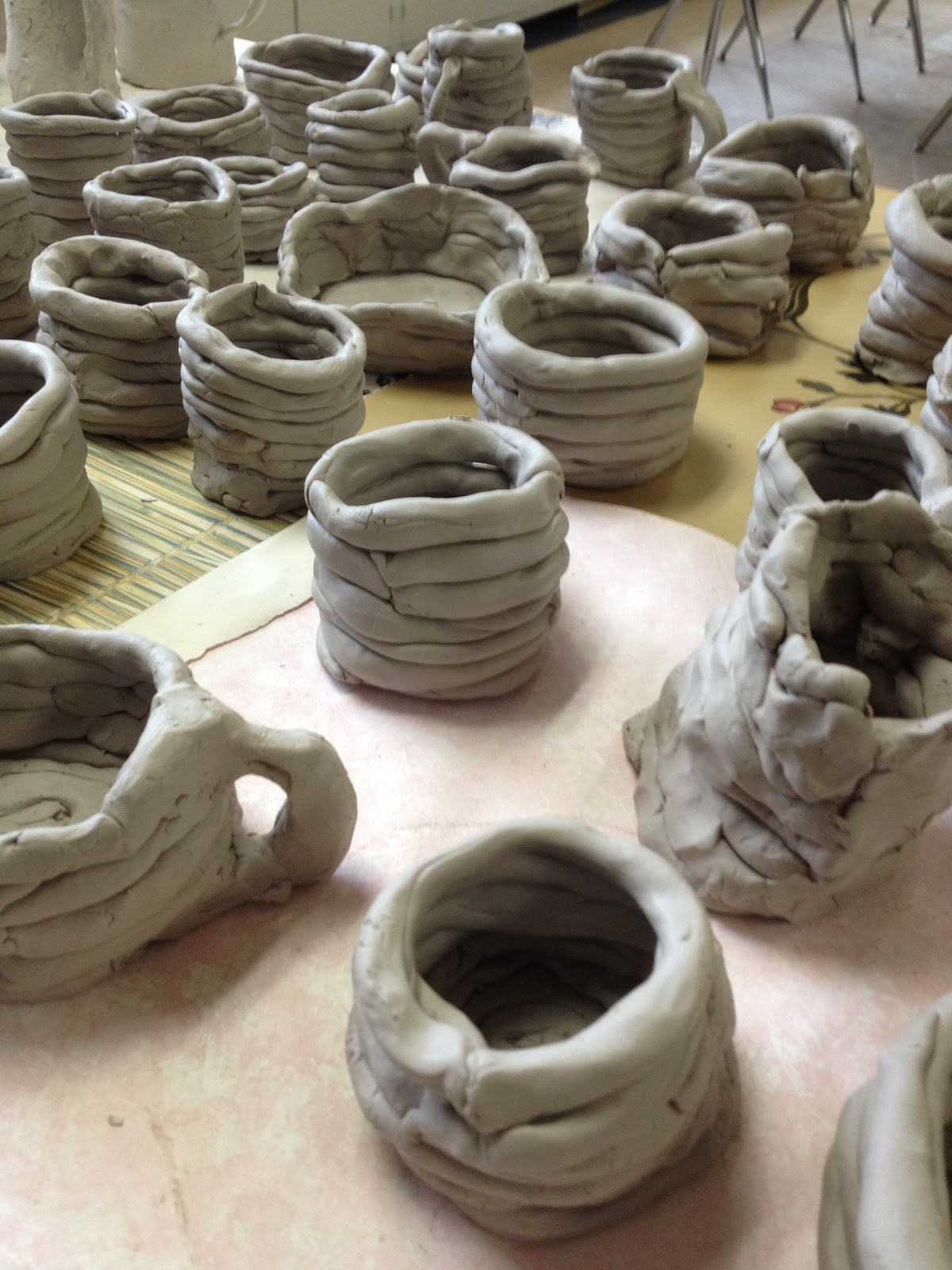 Art With A Smile: Creative Coil Pots