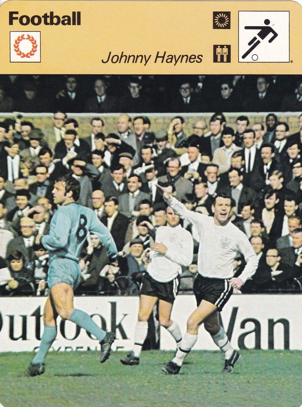 Football Yesterday & Today: Johnny Haynes (Fiche Football)