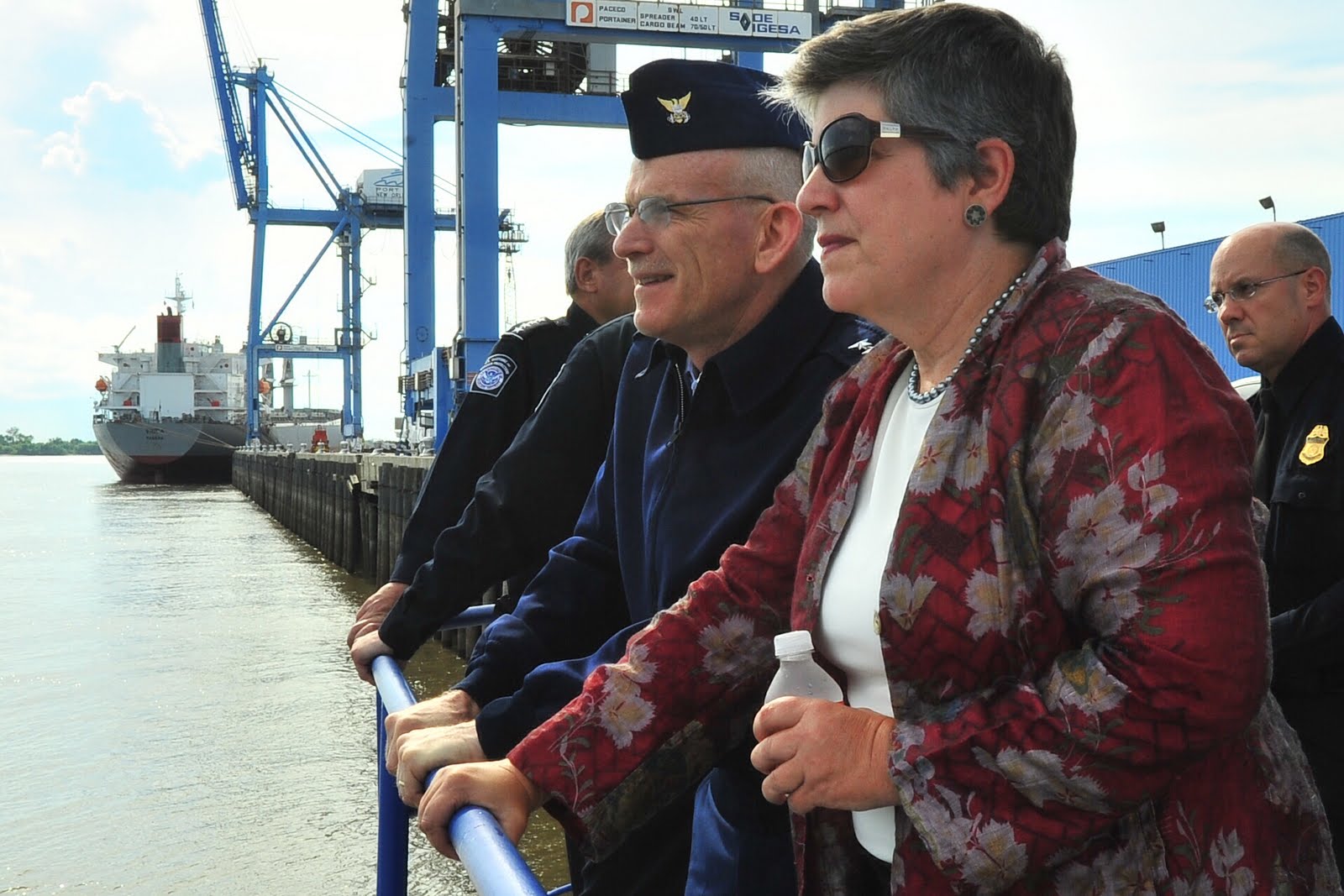 Secretary Napolitano visits Louisiana | Homeland Security