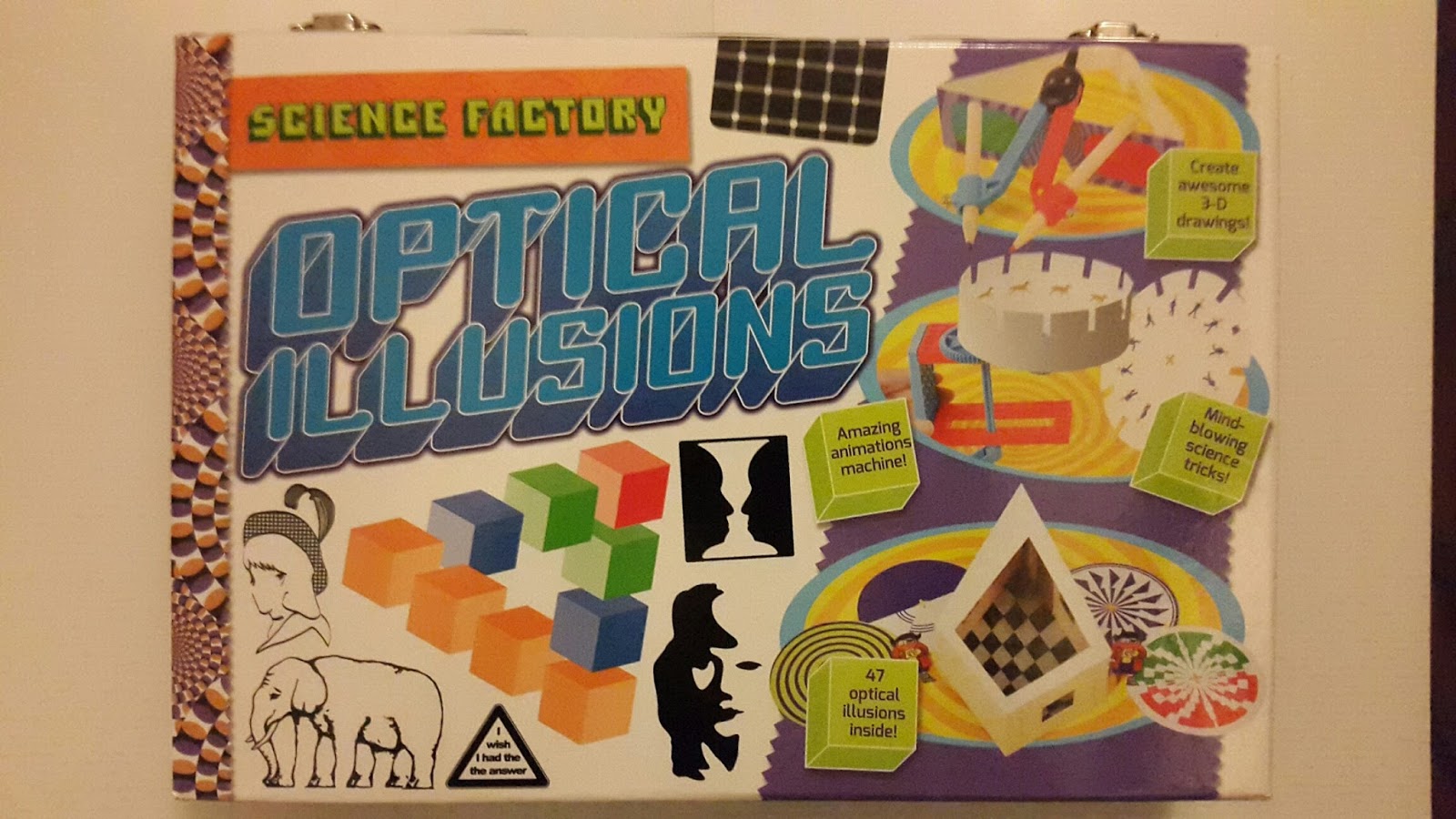 Educating Sol, Mon and Sam: Project 16: Optical Illusions