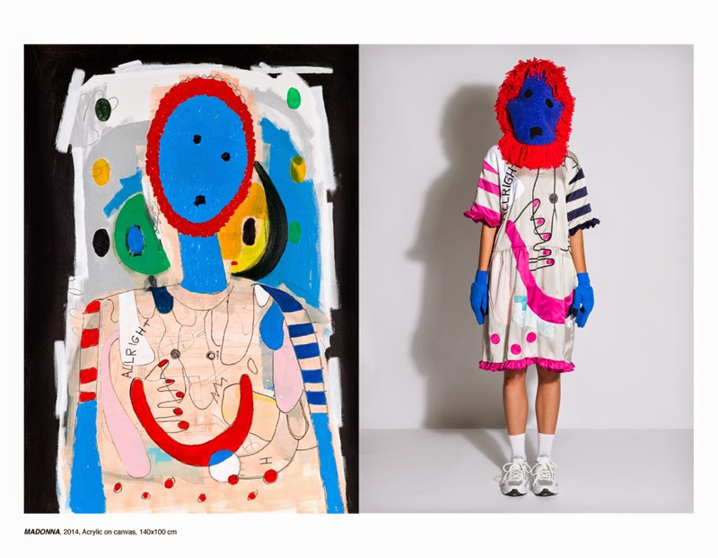 DUOMO SHOWROOM MLT SHOP: Daniel Palillo S/S 2015 "Paintings about the ...