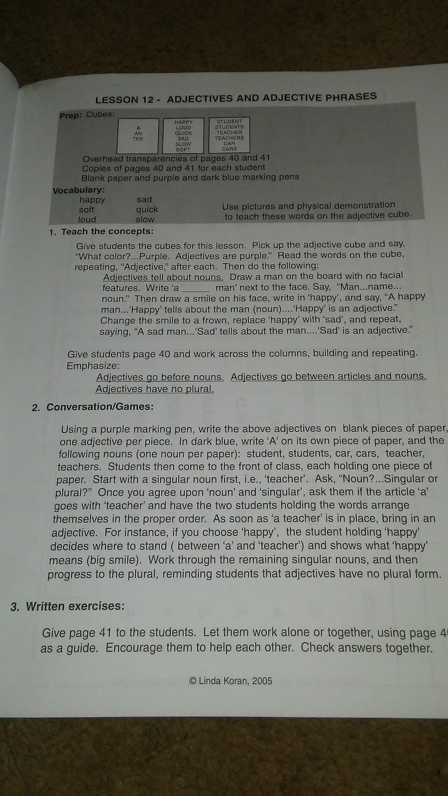 Living Life: Hour By Hour: Review: English Grammar Teaching Method by ...