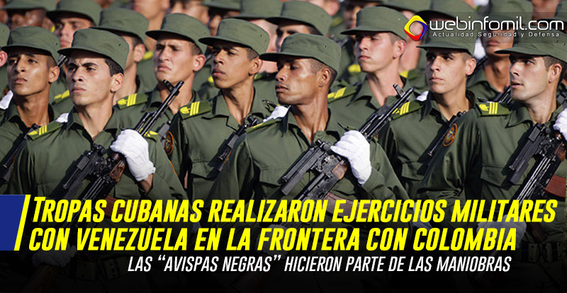 ¡ATENCIÓN! Tropas cubanas realizaron ejercicios militares con Venezuela ...
