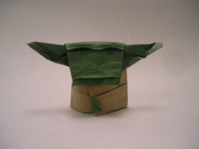 Extremegami How To Make A Deluxe Origami Yoda Finger Puppet From The Extremegami How To Make A Deluxe Origami Yoda Finger Puppet From The