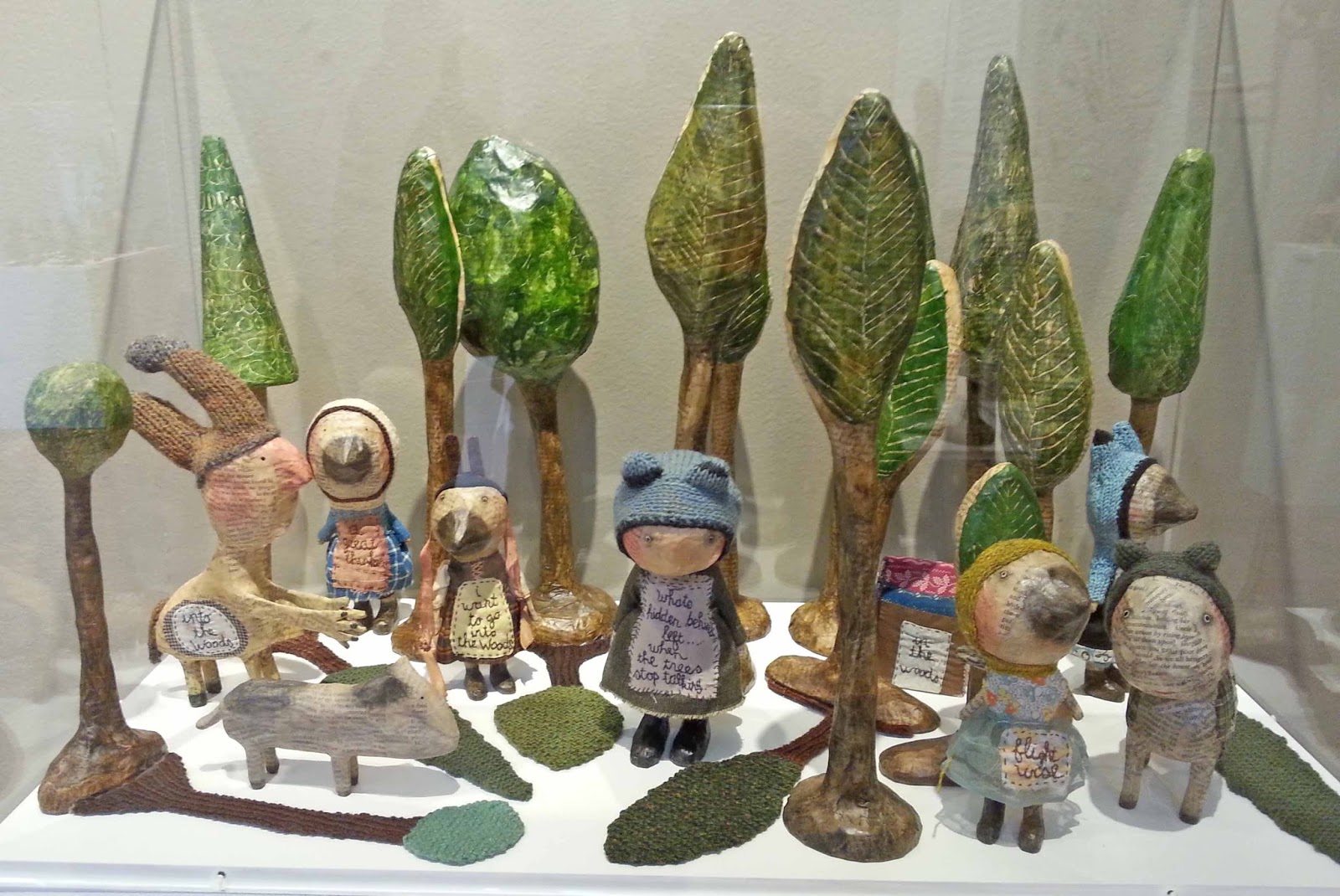 Hippystitch: "Away, Away" - Julie Arkell at the Harley Gallery