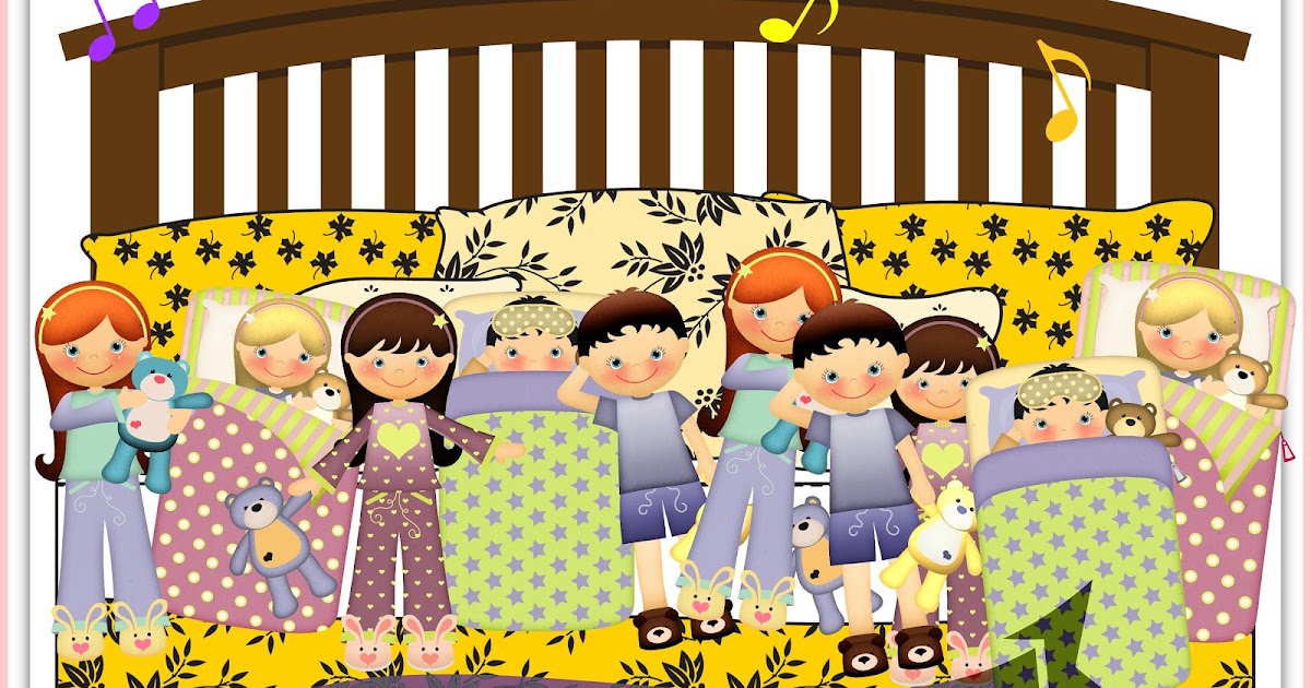 Ten In The Bed Clipart