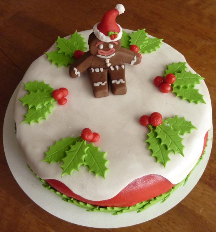 Céline´s Creaties: Kersttaart