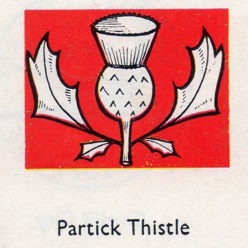 Old Scottish Football: Club Badges 1959 Encyclopedia of Sport