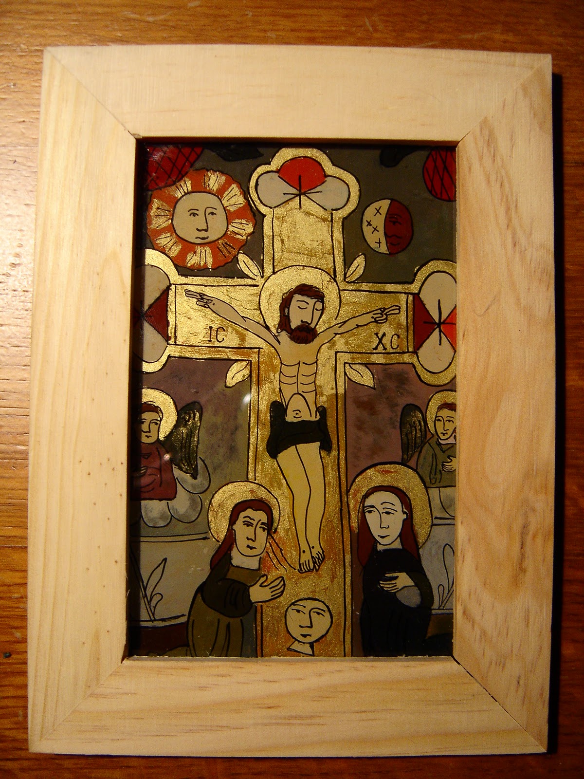 deco-echo: icoane pe sticla/ icons on glass