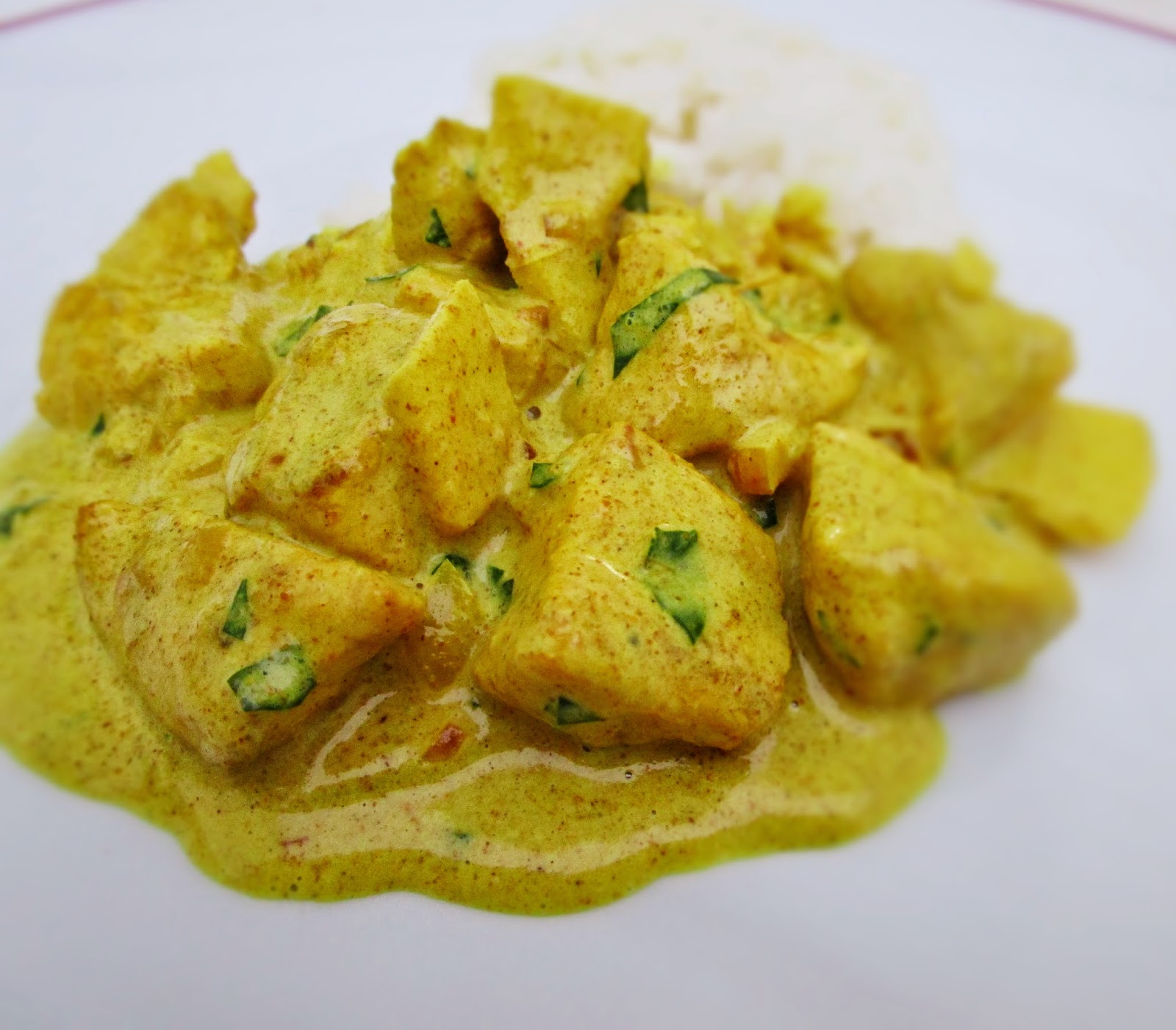 Tysha na Cucina: Caril de Frango com Maçã