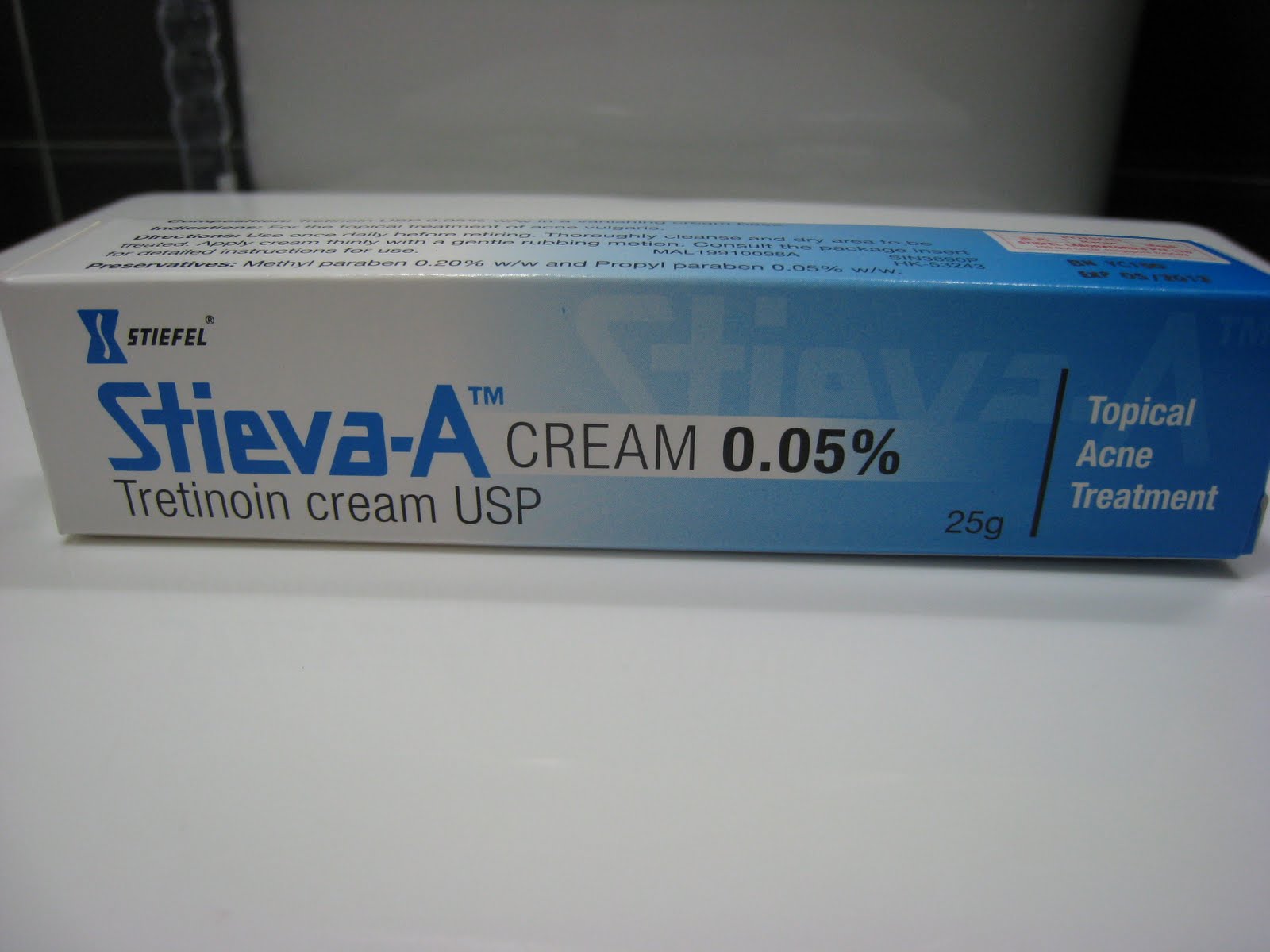 Beauty Blog: Stieva-A 0.05%