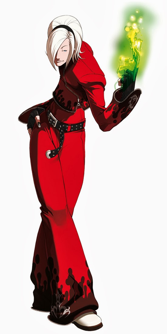 mira lo que he mirado: kof, mai, alba meira , angel, kyo kusanagi,