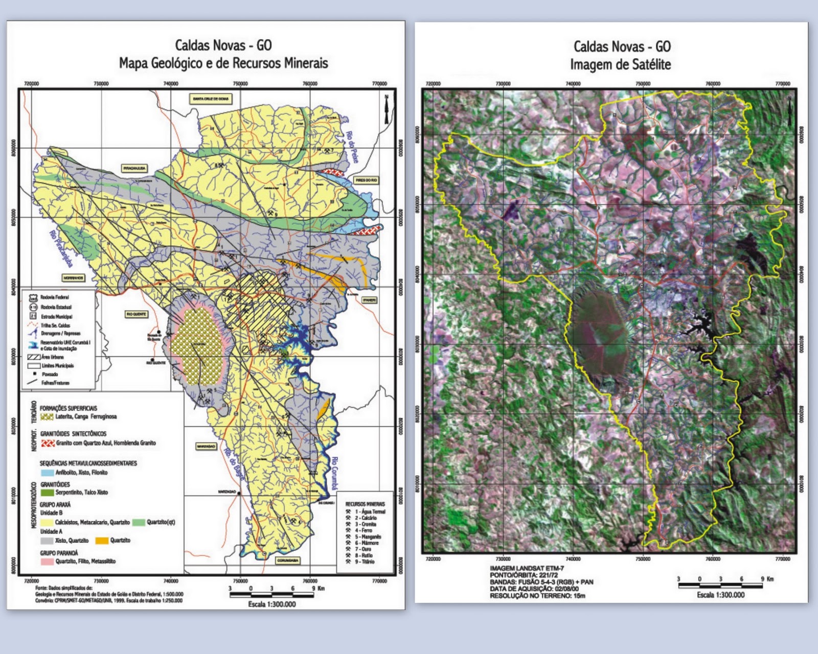 REVISÃO PLANO DIRETOR 2011 - CALDAS NOVAS-GO: VÁRIOS MAPAS DE CALDAS ...