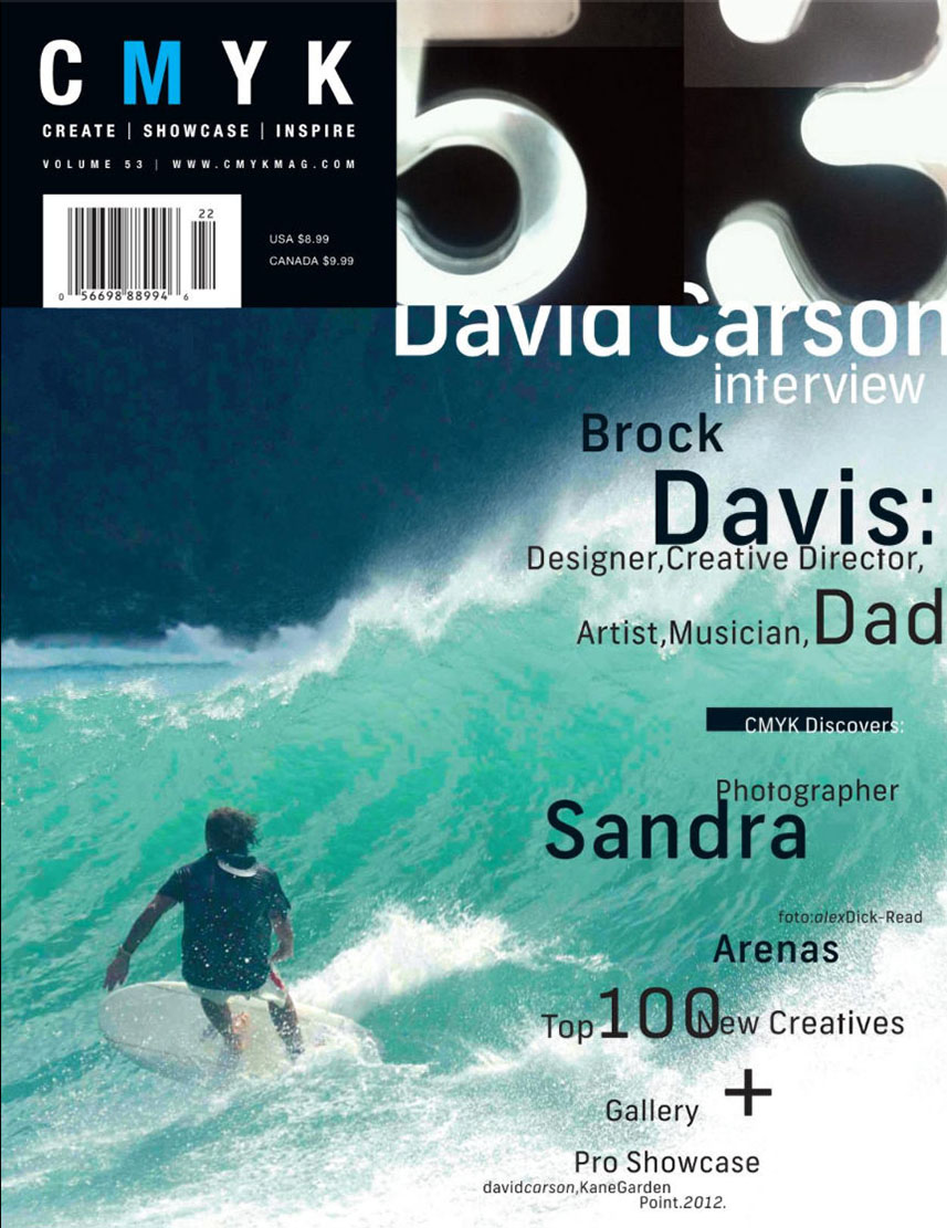 Artist of the day: Artist of the day, July 25: David Carson, American ...