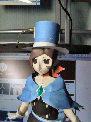 Ace Attorney : Trucy Wright Papercraft | Paperized Crafts