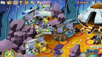 Animal Jam Community Blog: New Room - Sol Arcade