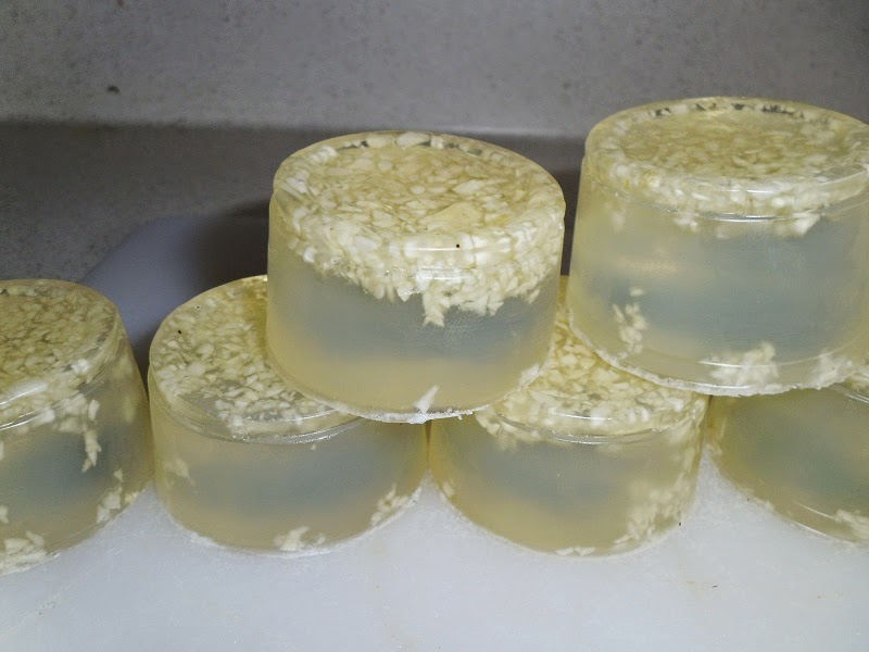 Naturally Scented Garlic Soap | Greens and Machines