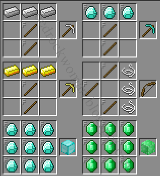 MINECRAFT: Todos los crafteos de Minecraft 1.11