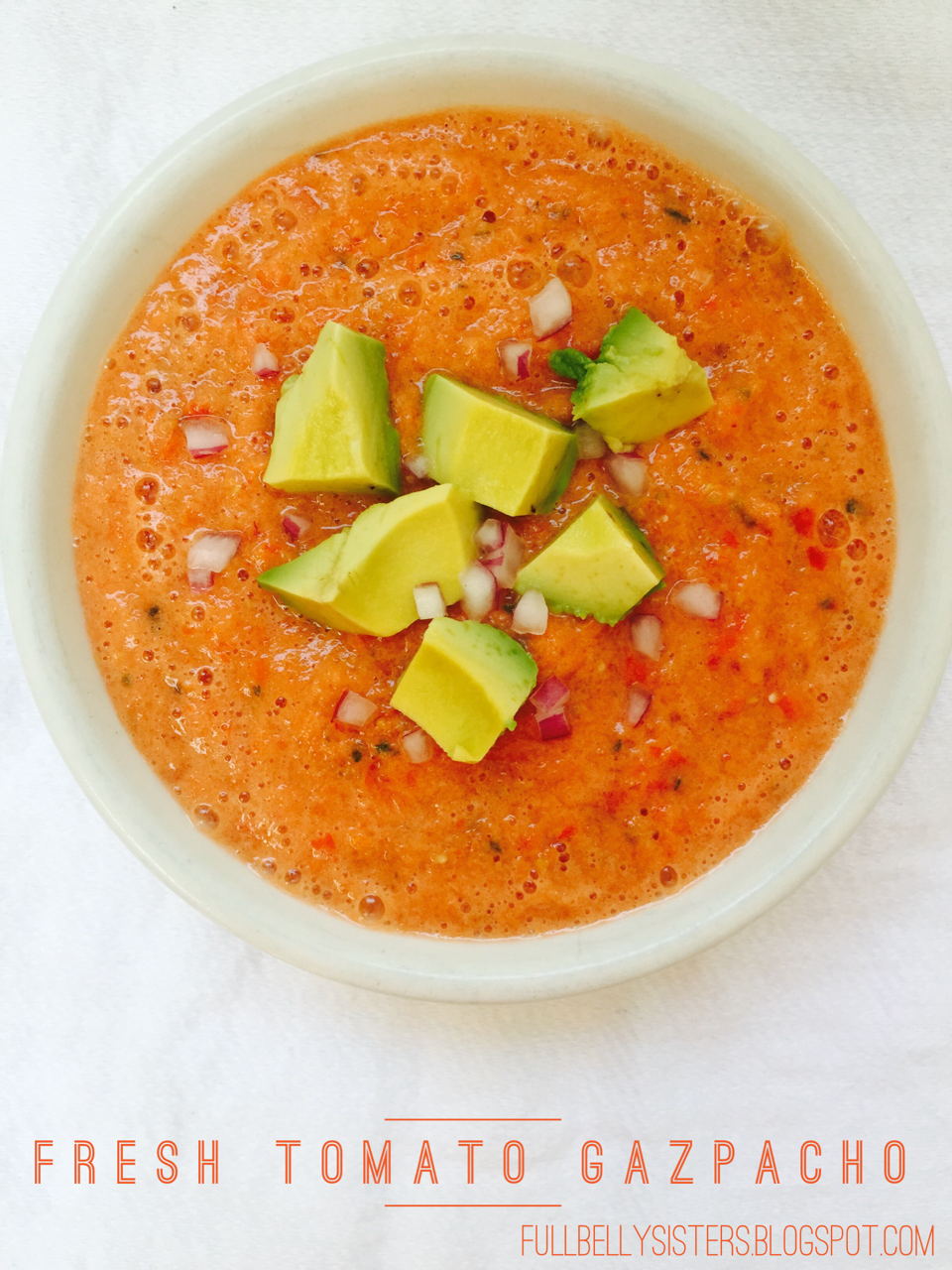 Fresh Tomato Gazpacho Cold Soup For Hot Days
