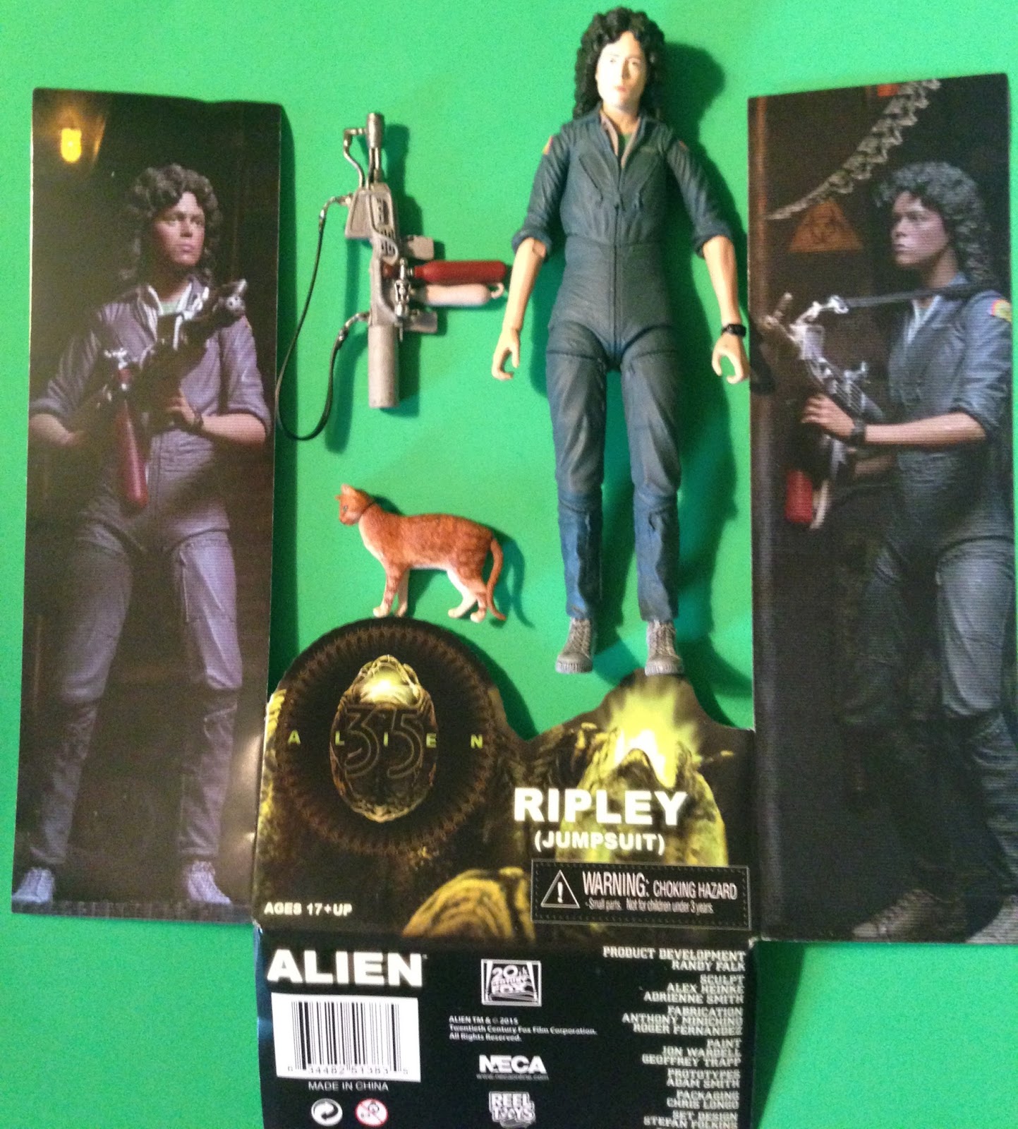 CobraShadowJoes: NECA ALIEN Ripley Jumpsuit Figure Review