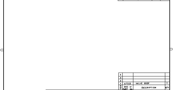 Denizci Sözlüğü: Drawing Sheet Layout