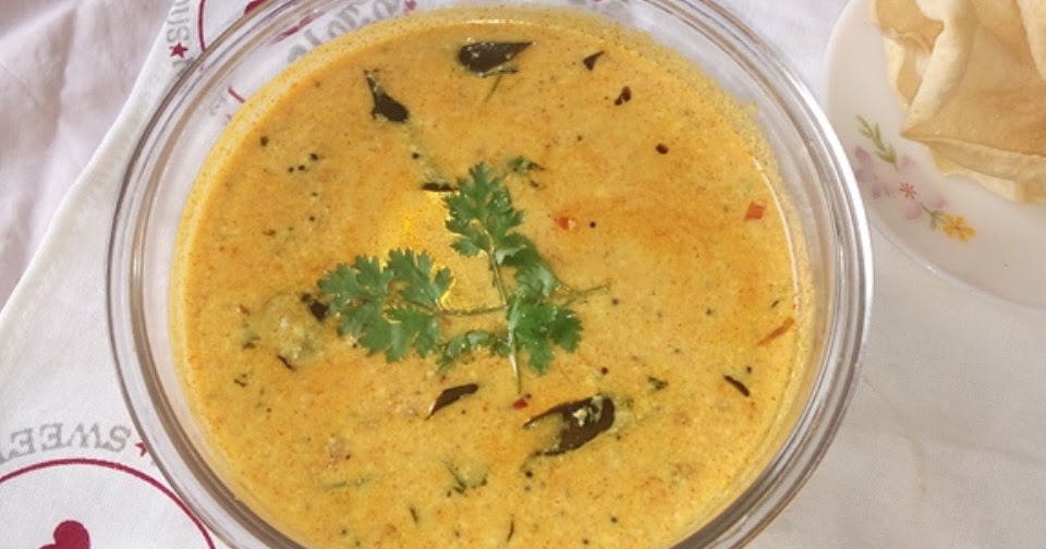 shaziya'srecipes: PERUGU PULUSU RECIPE/YOGURT CURRY RECIPE/DAHI KADHI ...