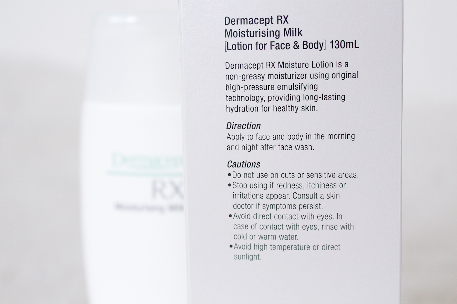Rohto Dermacept RX Skincare Review | Milk Mochi