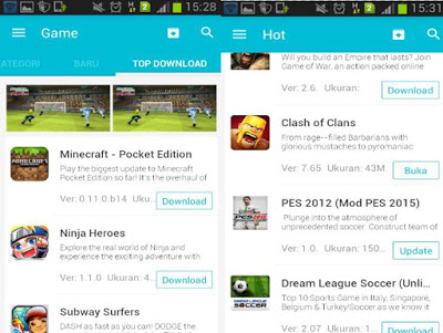 Market aplikasi terbaik android selain google play