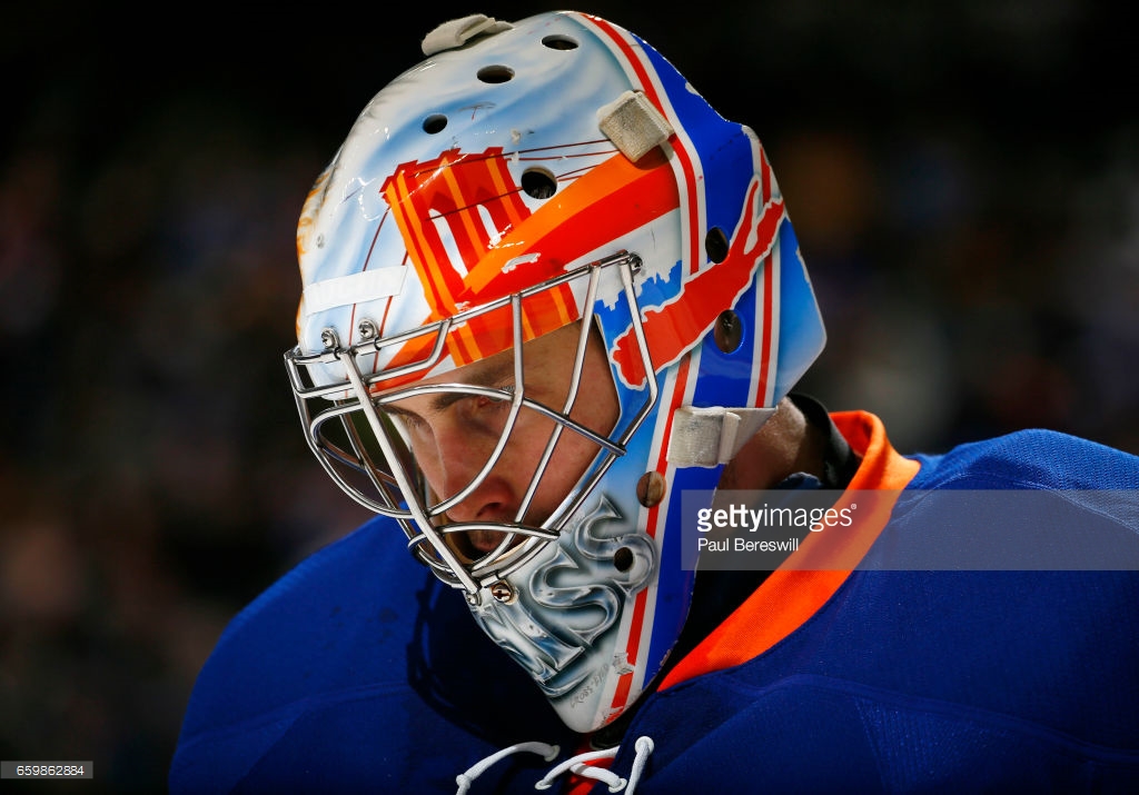 I Love Goalies!: Thomas Greiss 2016-17 Mask