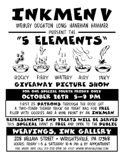 Inkmen V at Weavings, INK Art Gallery – Columbia Spy