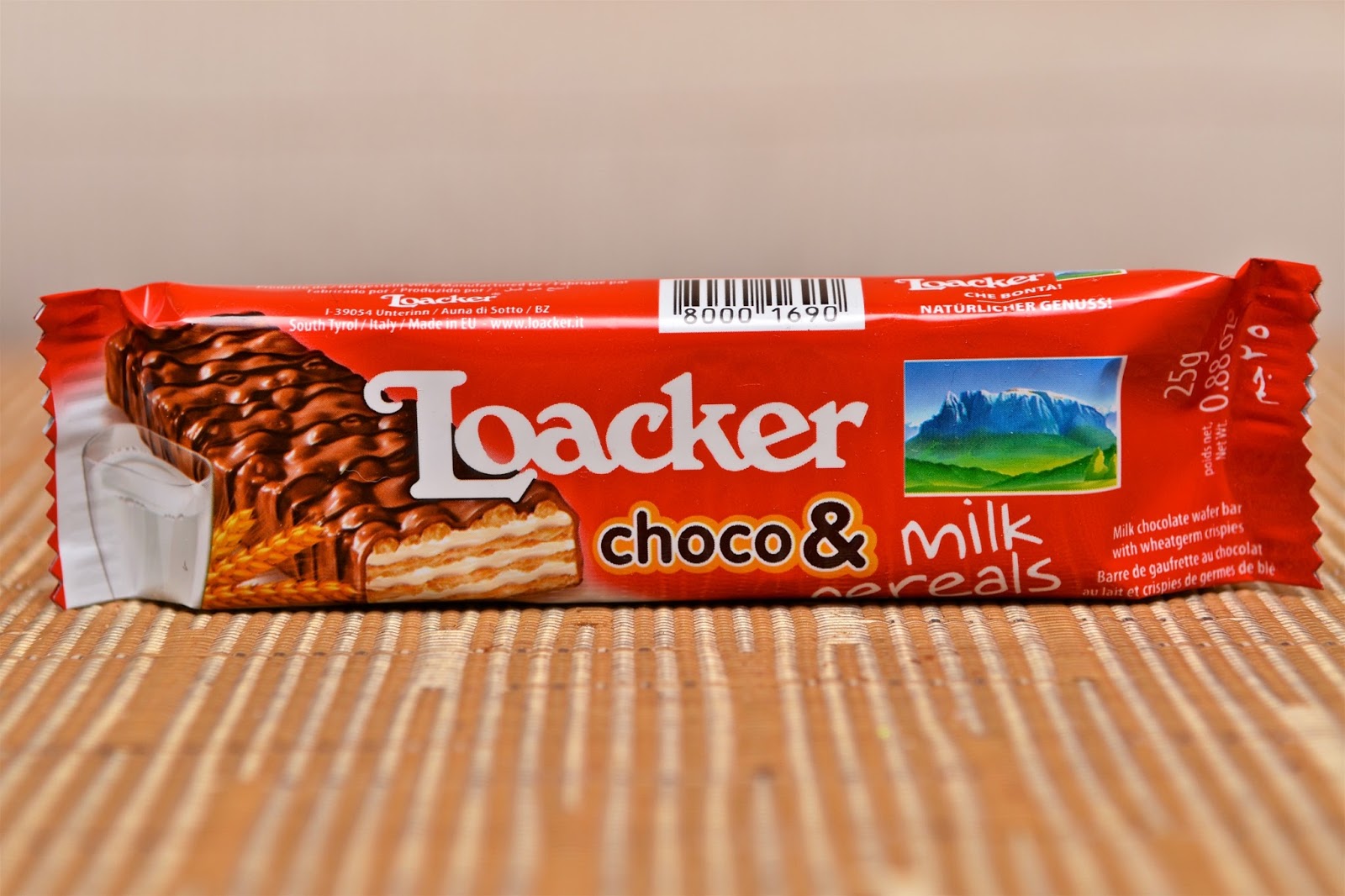 Choco & Milk Cereals (100g) par Loacker