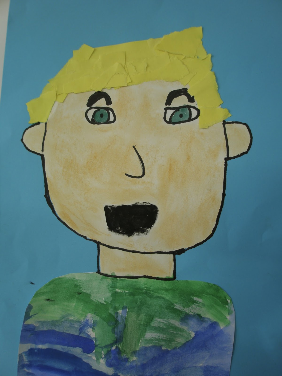 Elwood Primary Art: Year 1 Self-Portraits