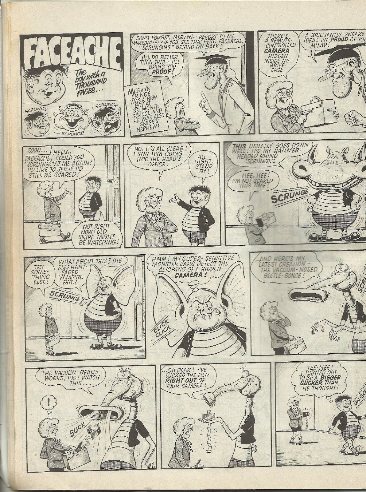 Deadpan Flook and The Blog Of Stuff!: Spooktakular British Comic Strips!